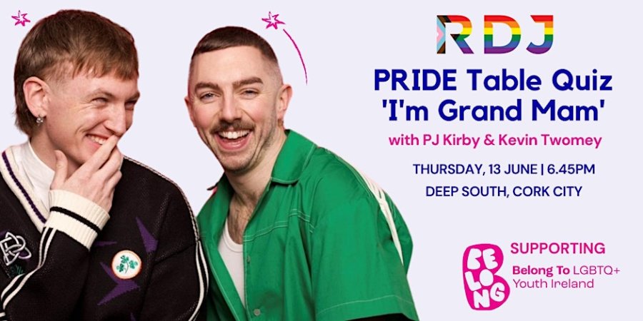 Pride Table Quiz with 'I'm Grand Mam' - Deep South, 51 Grand Parade ...